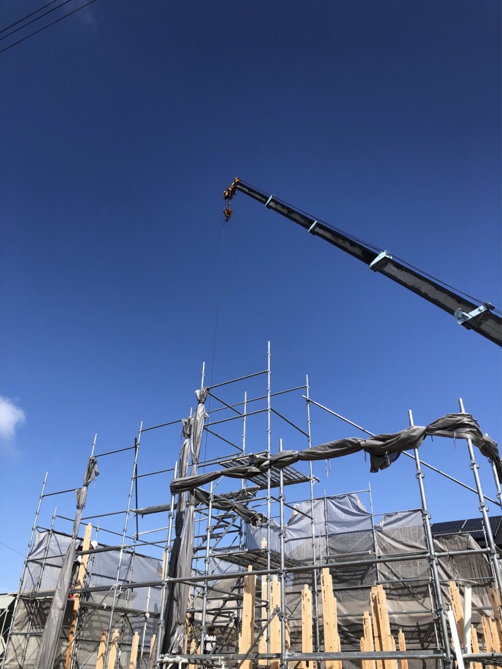 今日も上棟が行われました。 | スタッフブログ | 大幸住宅 可児・各務原